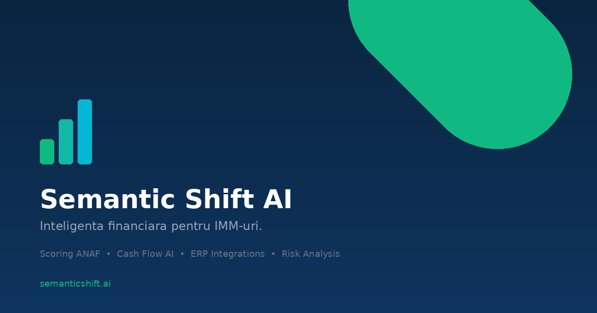 Semantic Shift AI — Din cifre, decizii.